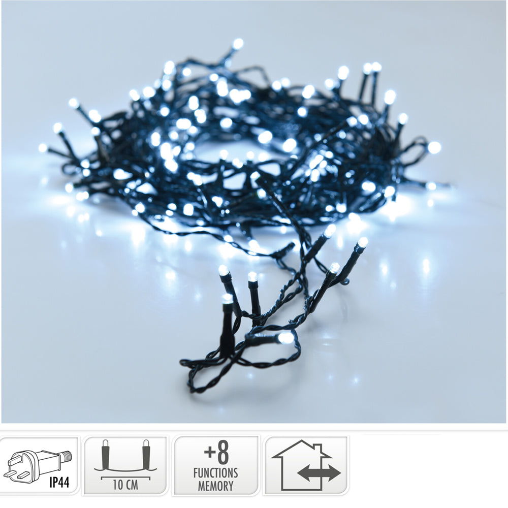 Koopman 480 White LED Lights With Basic Plug — Carpenders Park Garden ...