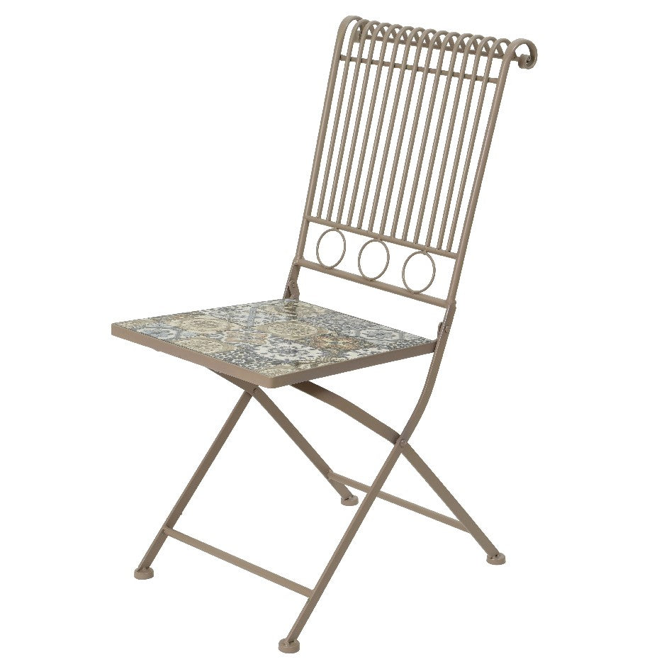 Kaemingk Toulouse Iron Bistro Chair — Carpenders Park Garden Centre